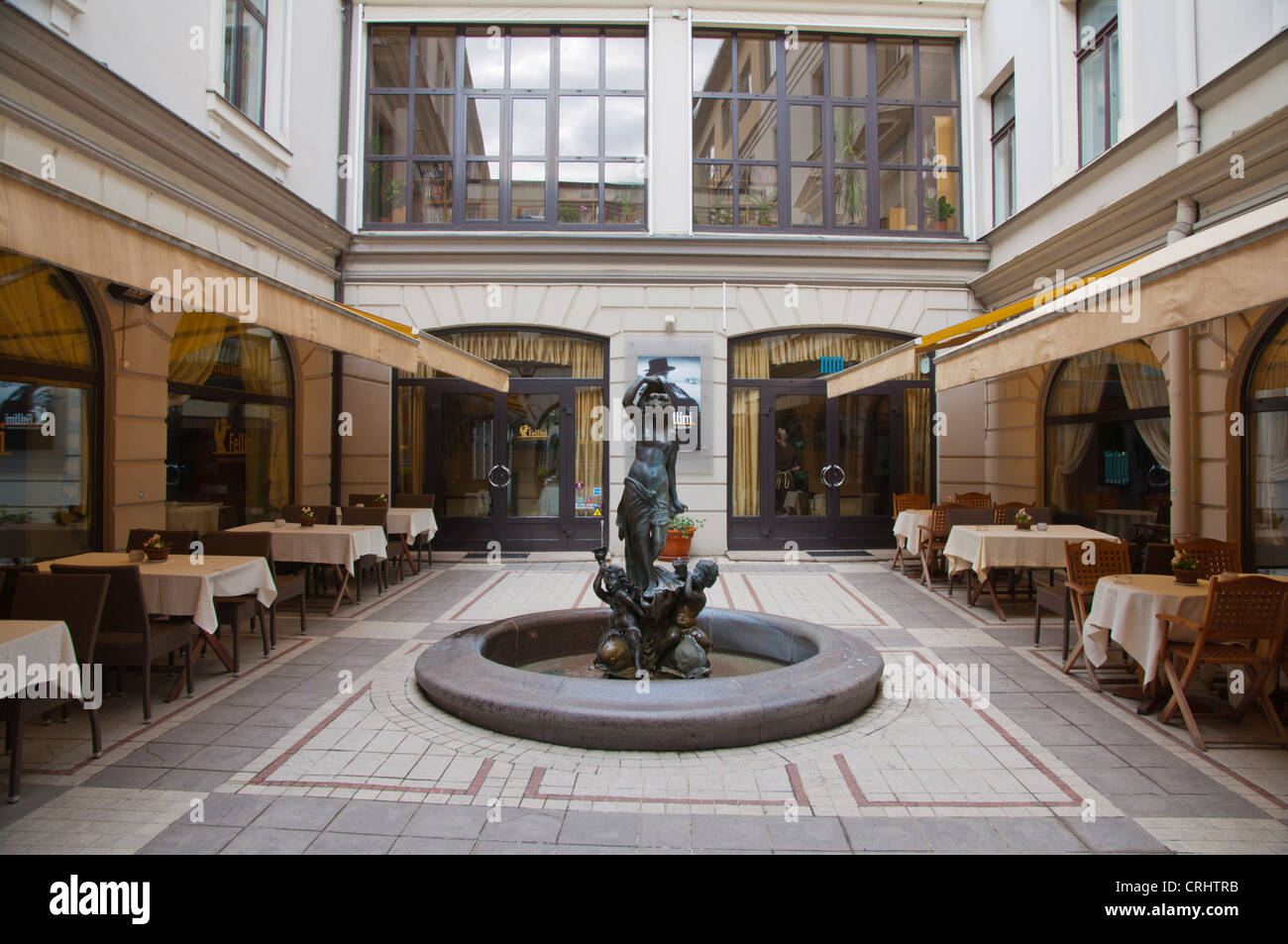 Restaurant Fellini exterior in Berga bazars converted shopping and ...