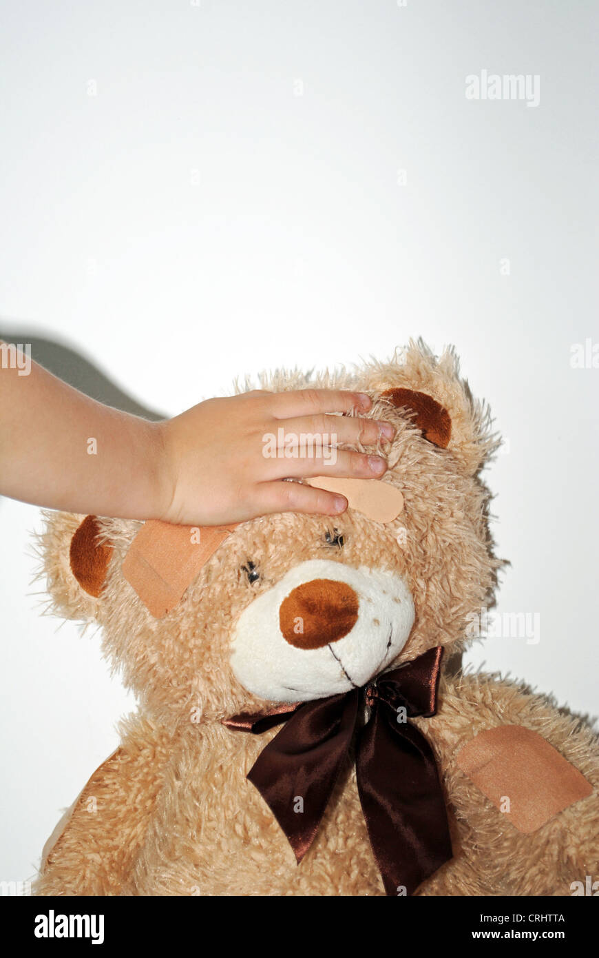 sick teddy bear Stock Photo - Alamy