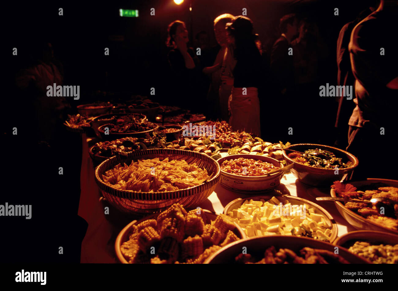 Berlin, Germany, look at the cold buffet Stock Photo - Alamy