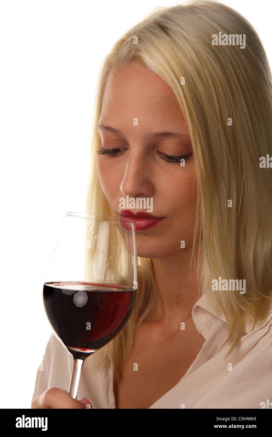 Shadow woman drinking wine hi-res stock photography and images - Alamy