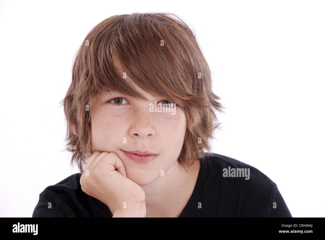 boy in portrait, 12 years old Stock Photo - Alamy