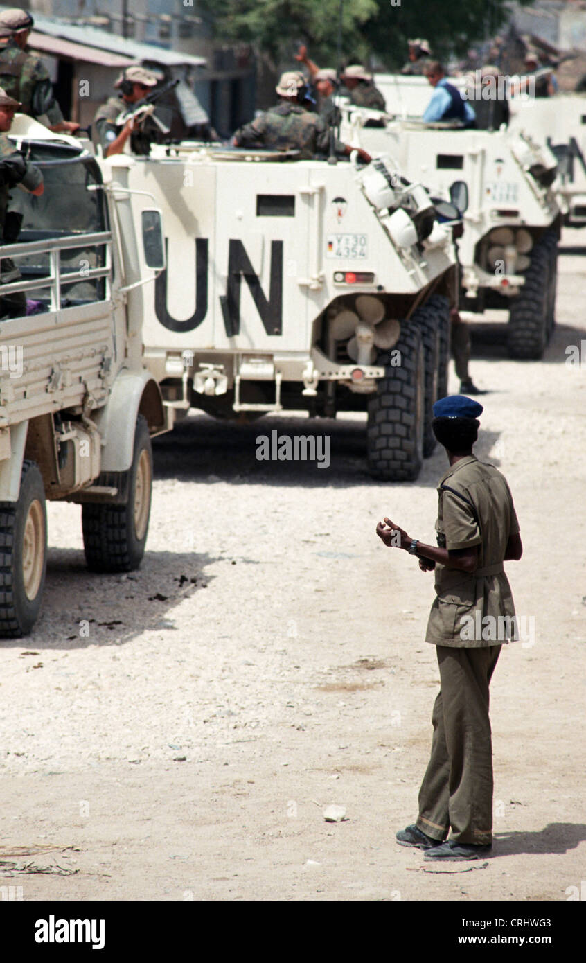 Bundeswehr UNOSOM 2 - mission in Somalia Stock Photo - Alamy