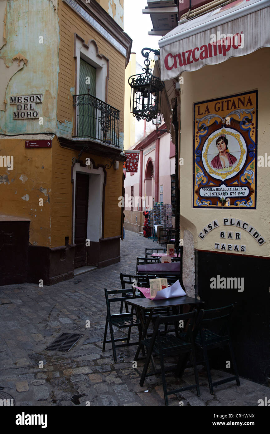 seville street corner spain Stock Photo - Alamy