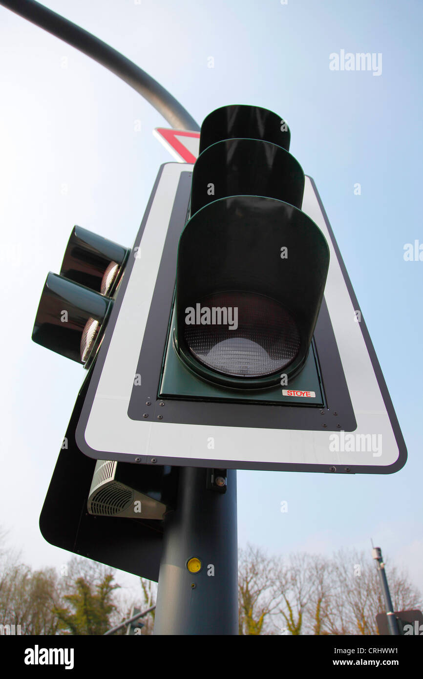 traffic signs from below, Germany Stock Photo - Alamy