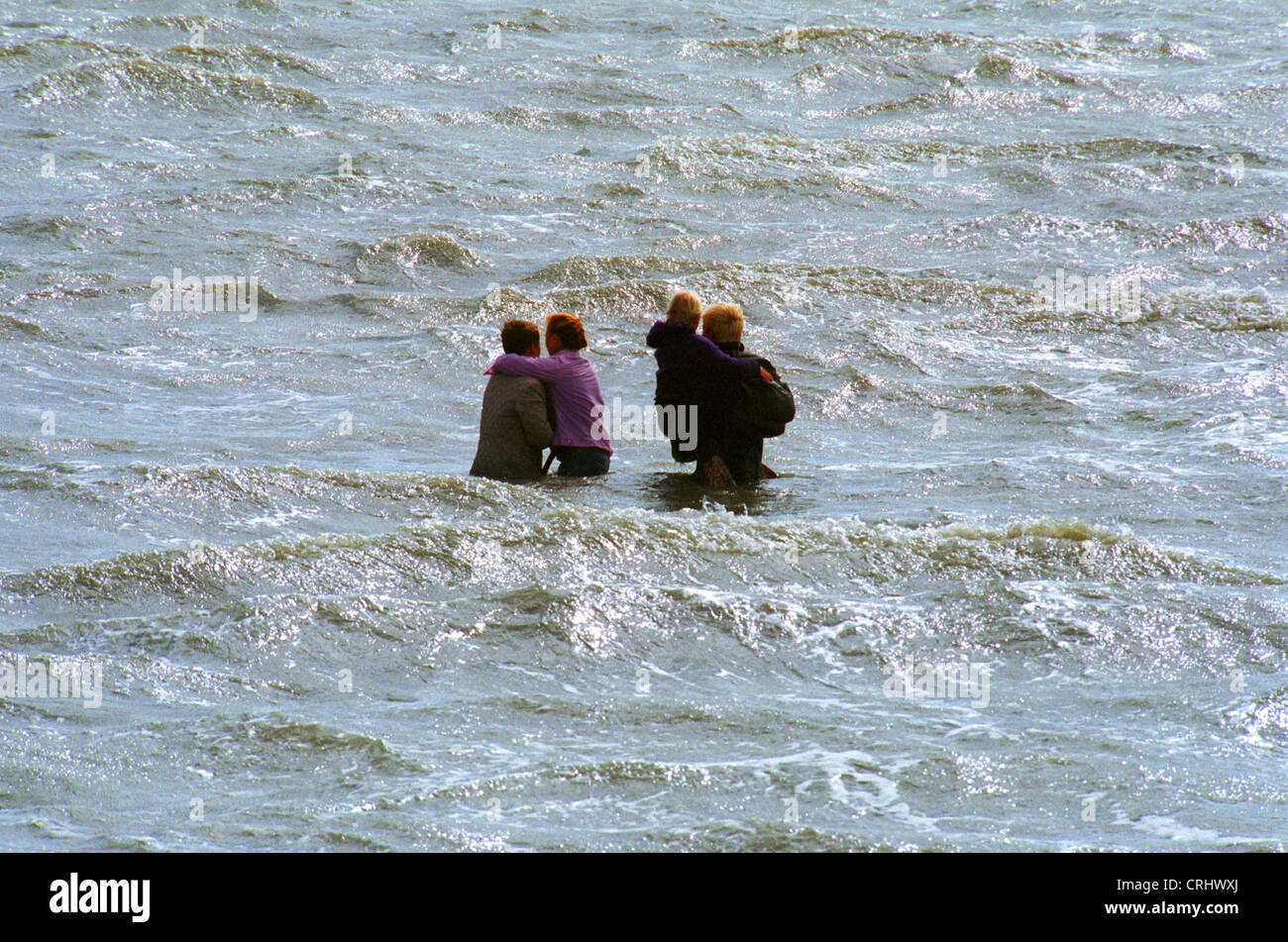 Distress, when the tide comes Stock Photo - Alamy