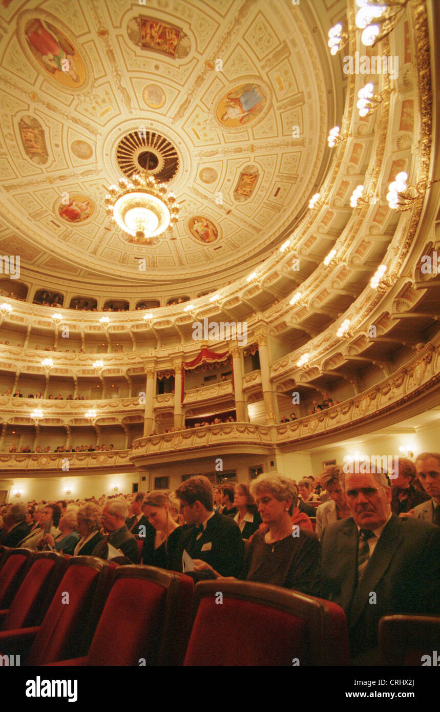 Semperoper inside hi-res stock photography and images - Alamy
