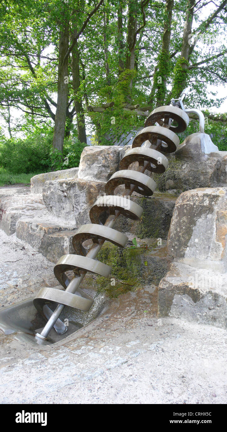 Archimedes screw hi-res stock photography and images - Alamy