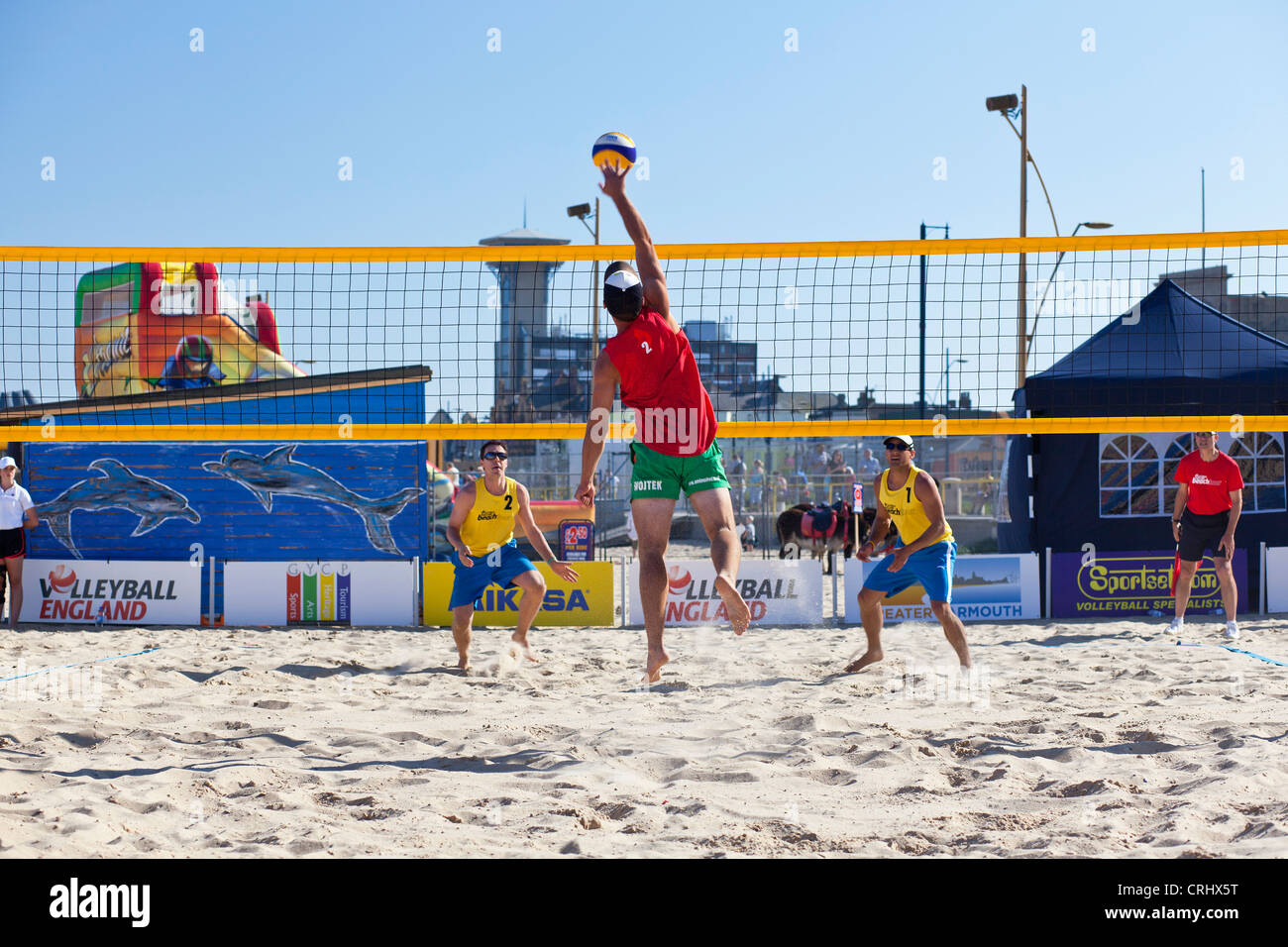 Olympic games beach volley ball hi-res stock photography and images - Alamy