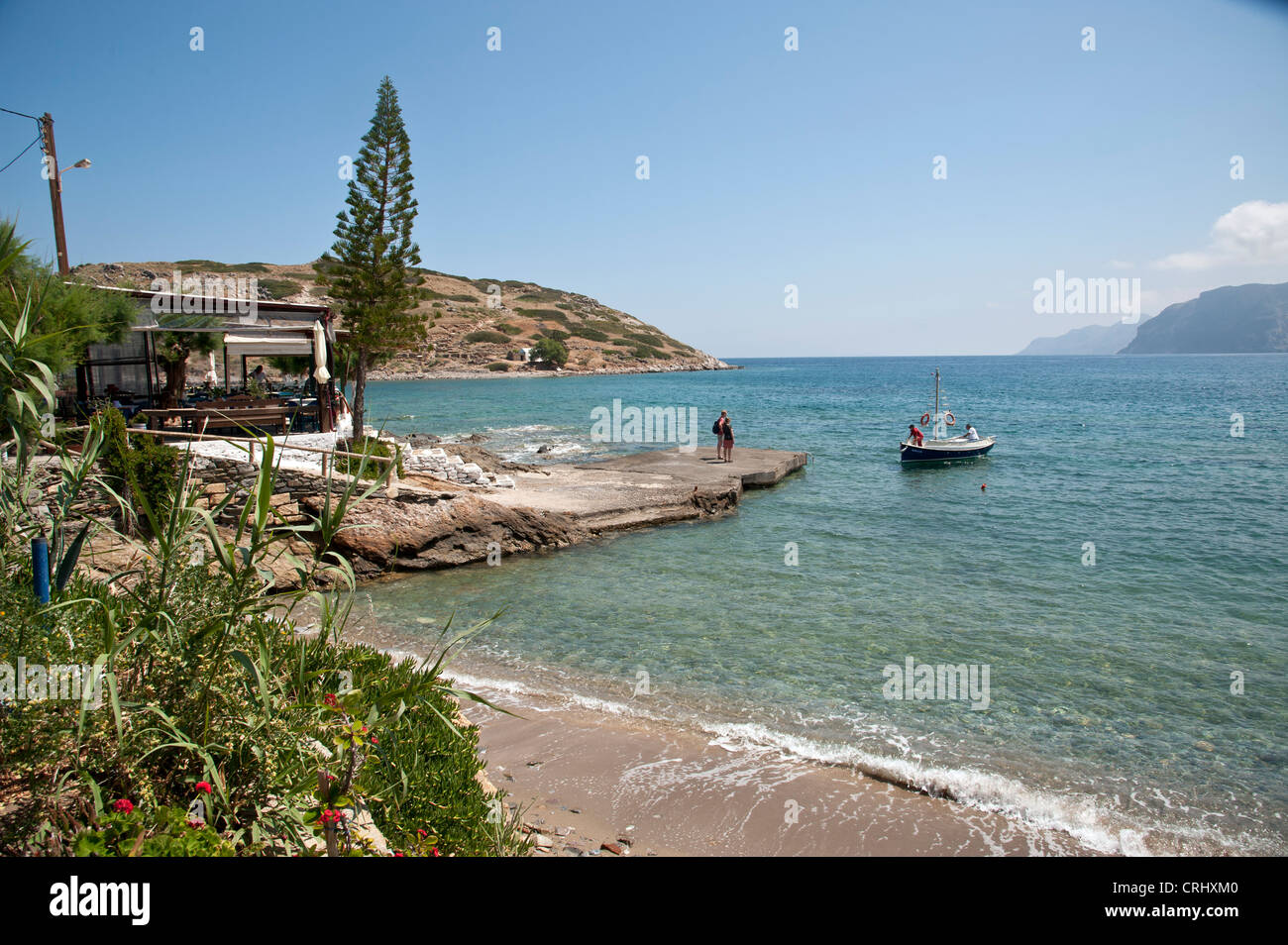 Crete Greece Mochlos Stock Photo - Alamy
