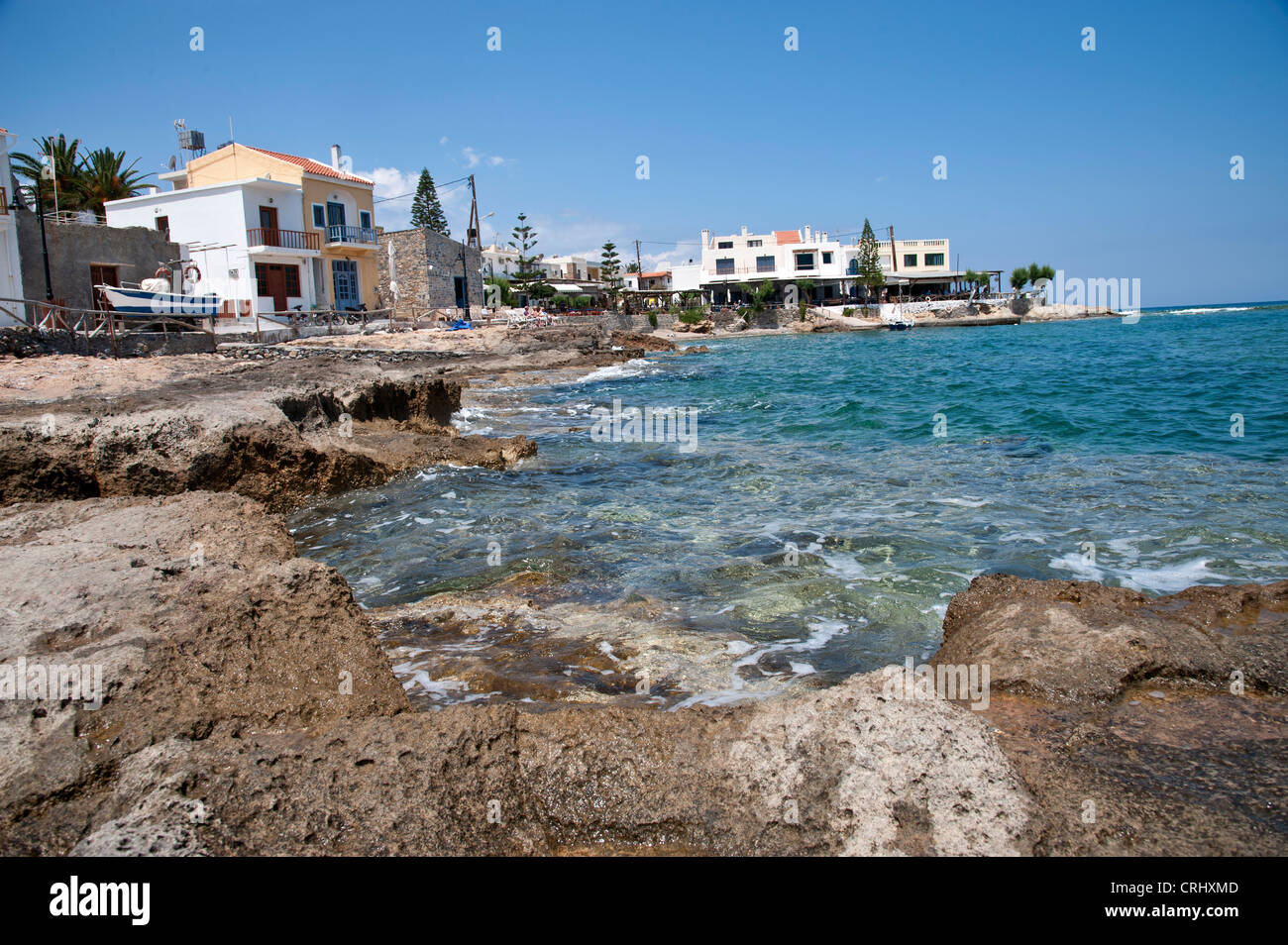 Crete Greece Mochlos Stock Photo - Alamy
