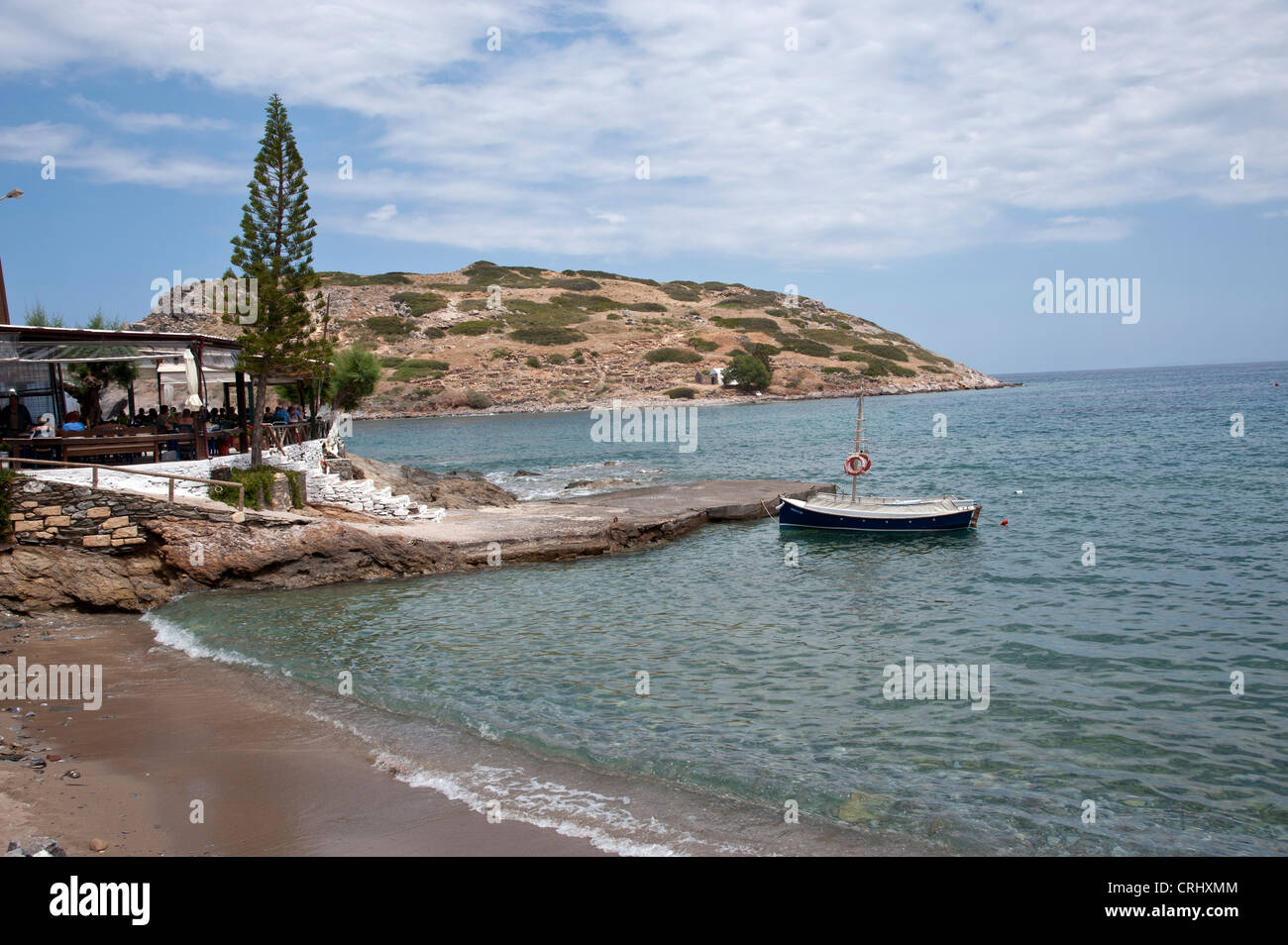 Crete Greece Mochlos Stock Photo - Alamy
