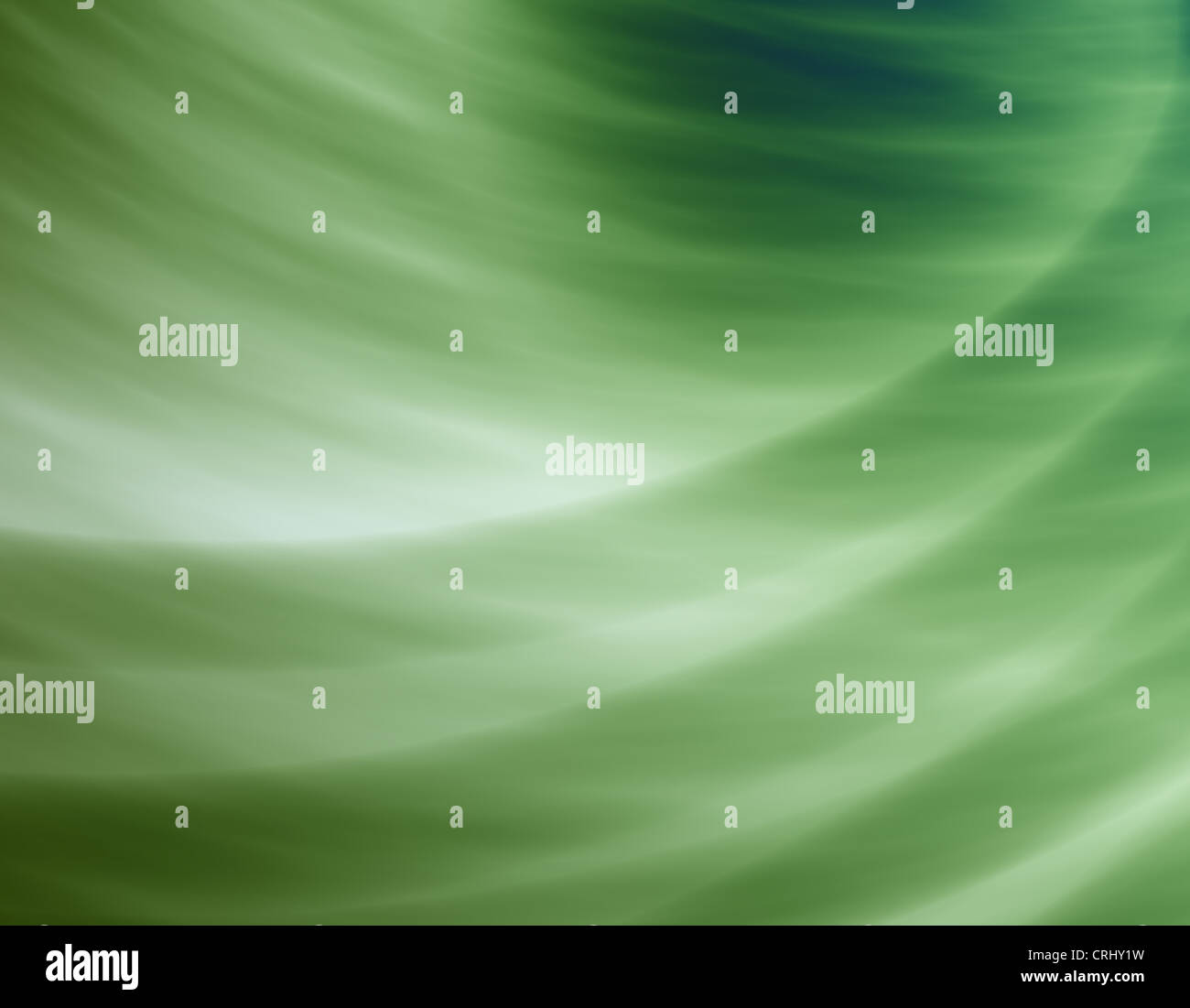 Wave green flow background Stock Photo - Alamy