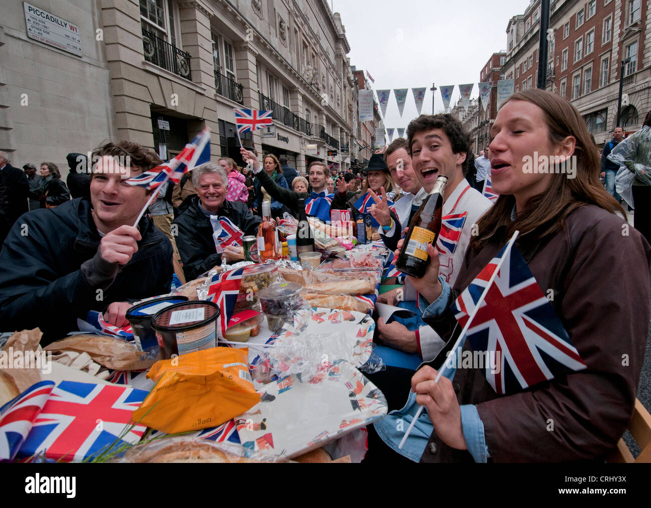 Queens Diamond Jubilee celebrations in London June 2012 Stock Photo - Alamy