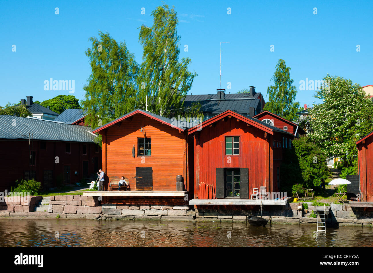Wooden buildings houses hi-res stock photography and images - Alamy