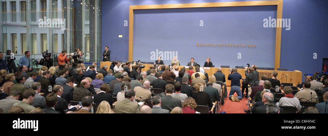 Look at the Federal Press Conference Stock Photo - Alamy