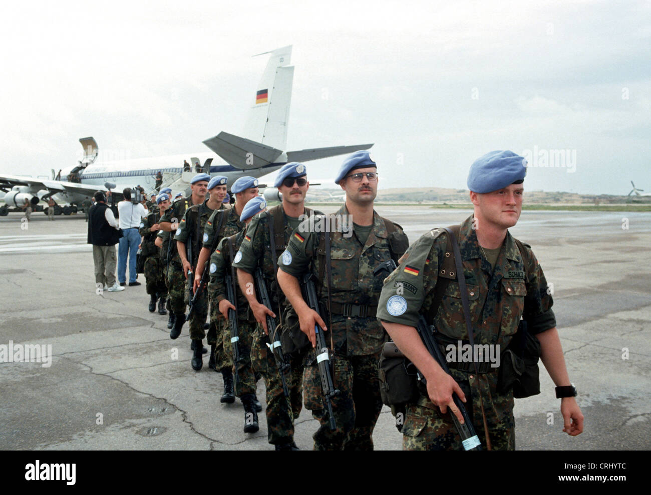 Bundeswehr UNOSOM 2 - mission in Somalia Stock Photo - Alamy