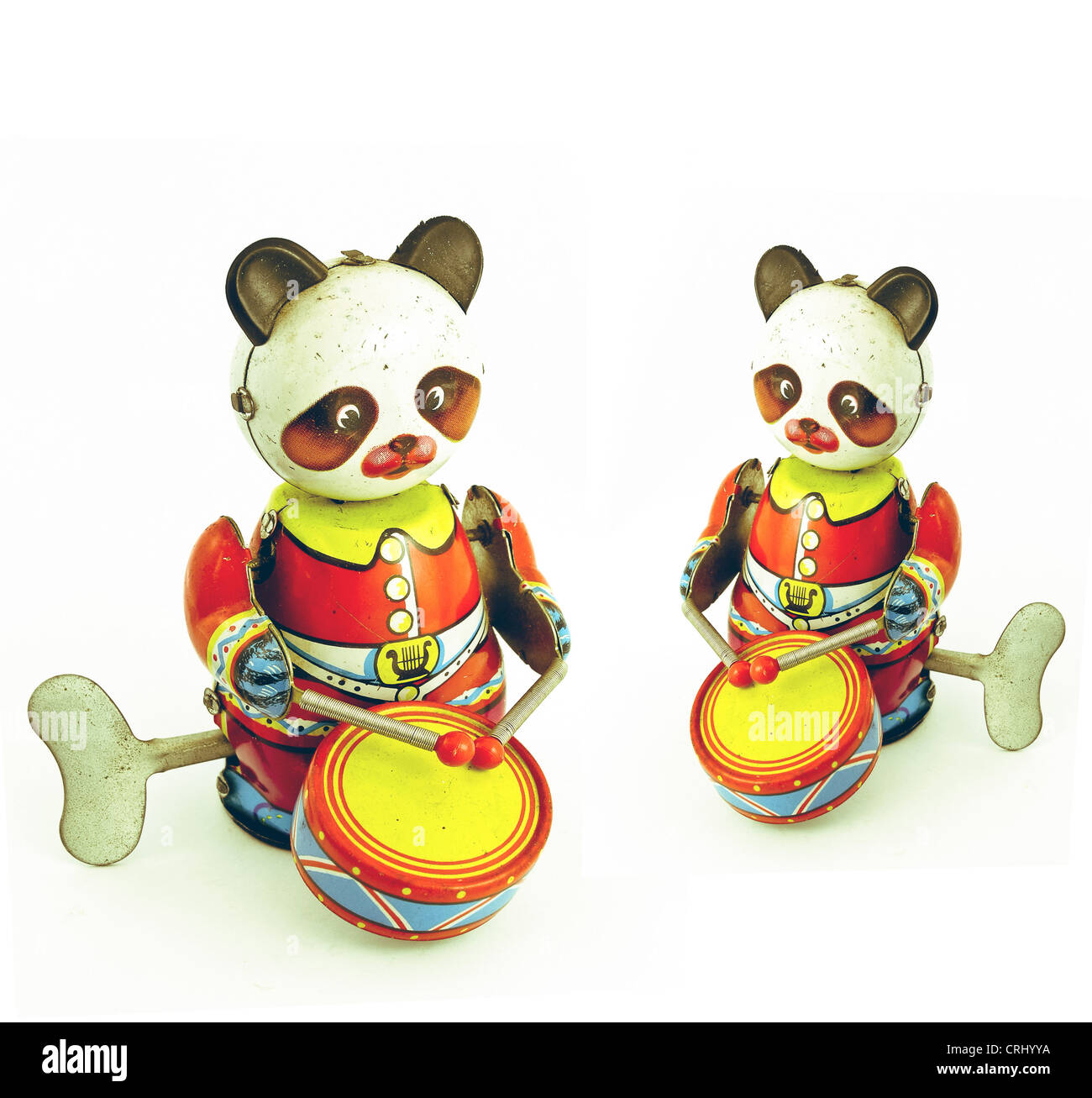 vintage tin toys Stock Photo - Alamy