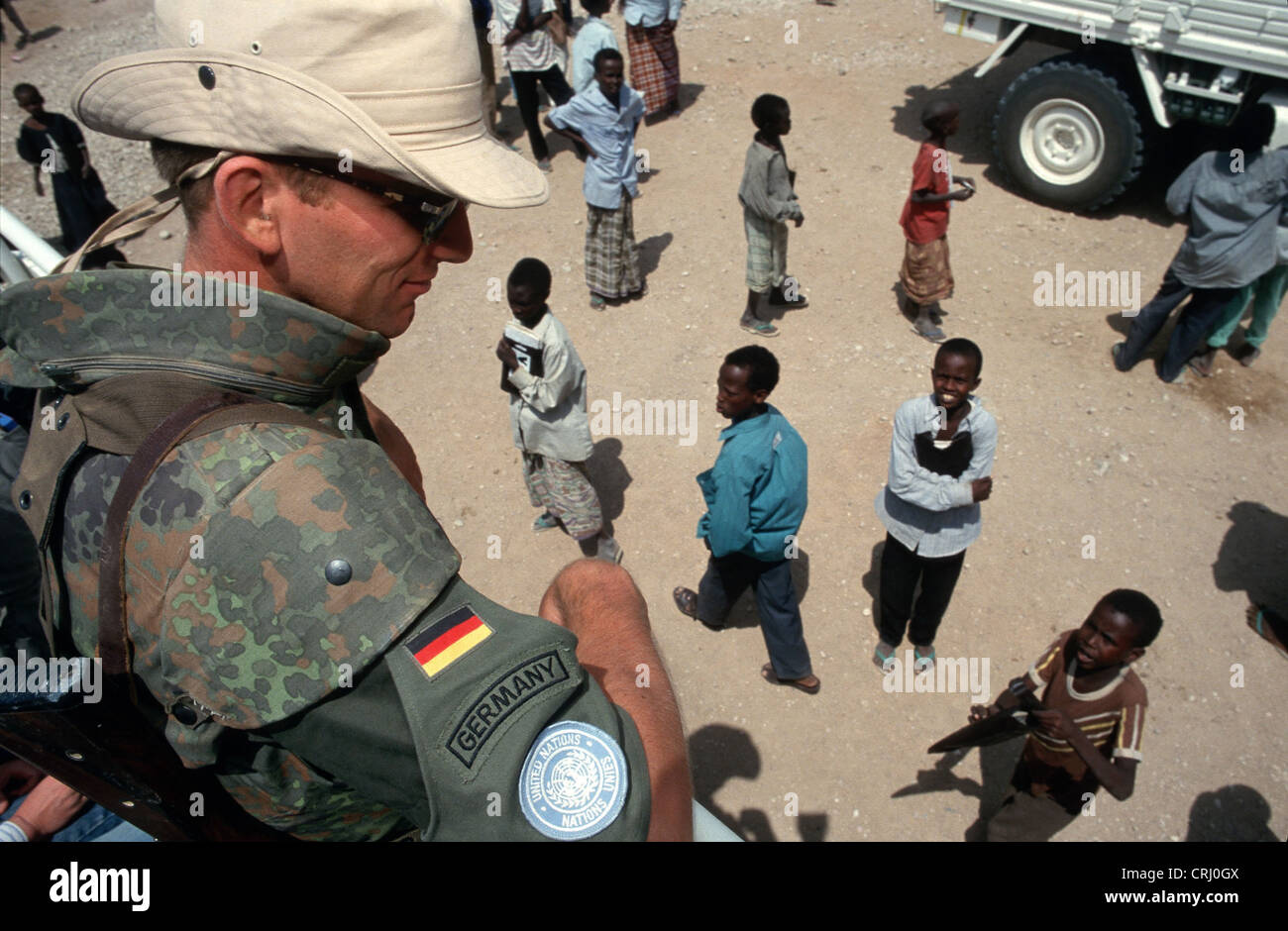 Bundeswehr UNOSOM 2 - mission in Somalia Stock Photo: 48953434 - Alamy