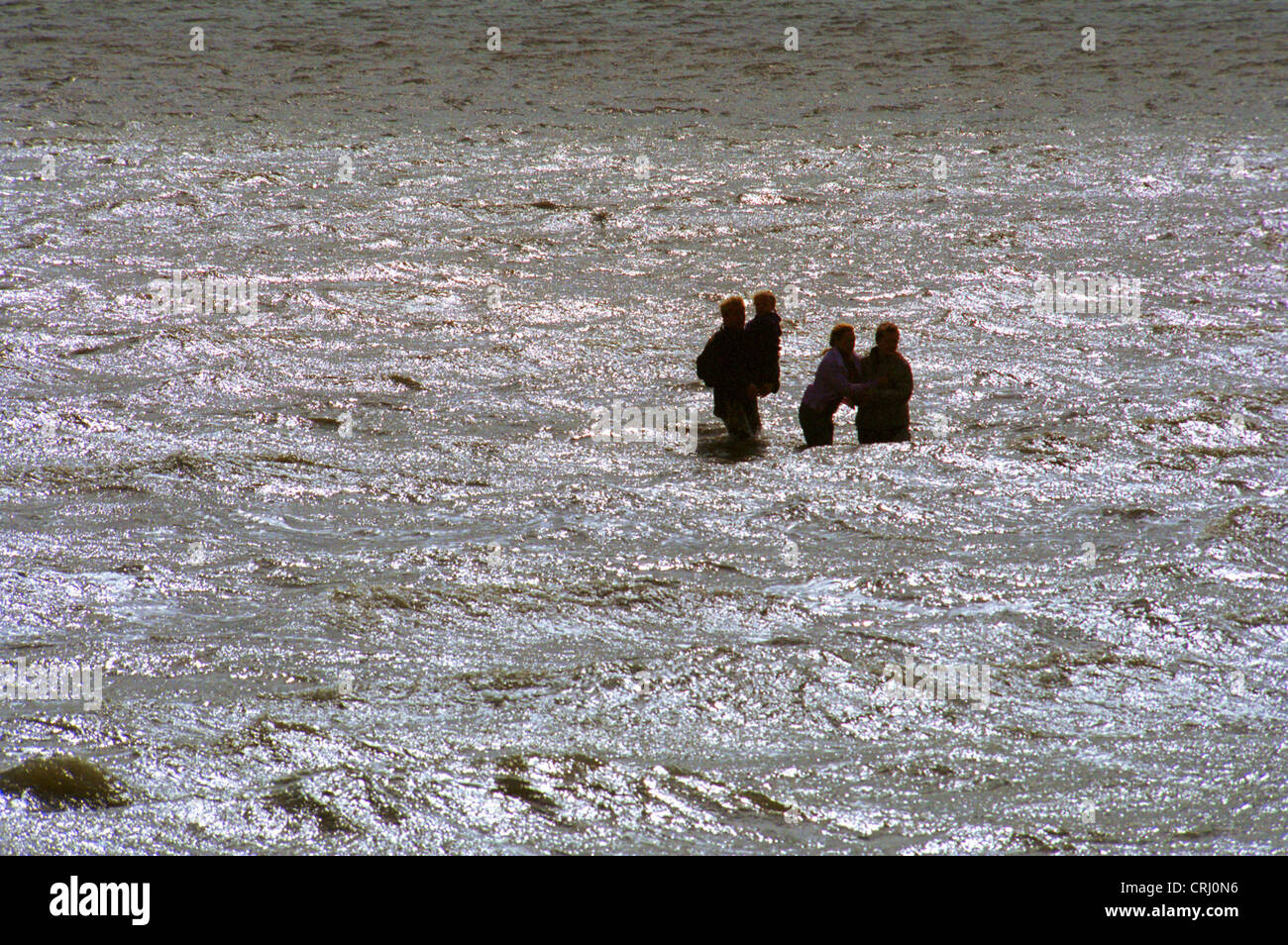 Distress, when the tide comes Stock Photo - Alamy