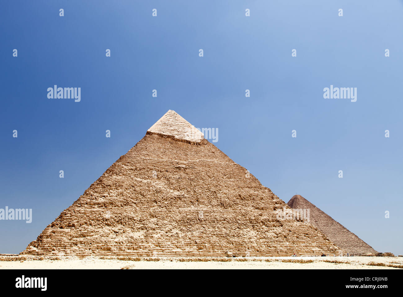 Pyramids of Giza in Cairo, Egypt, Africa Stock Photo - Alamy