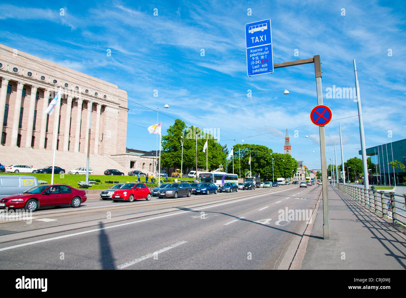 Finnish traffic sign hi-res stock photography and images - Alamy