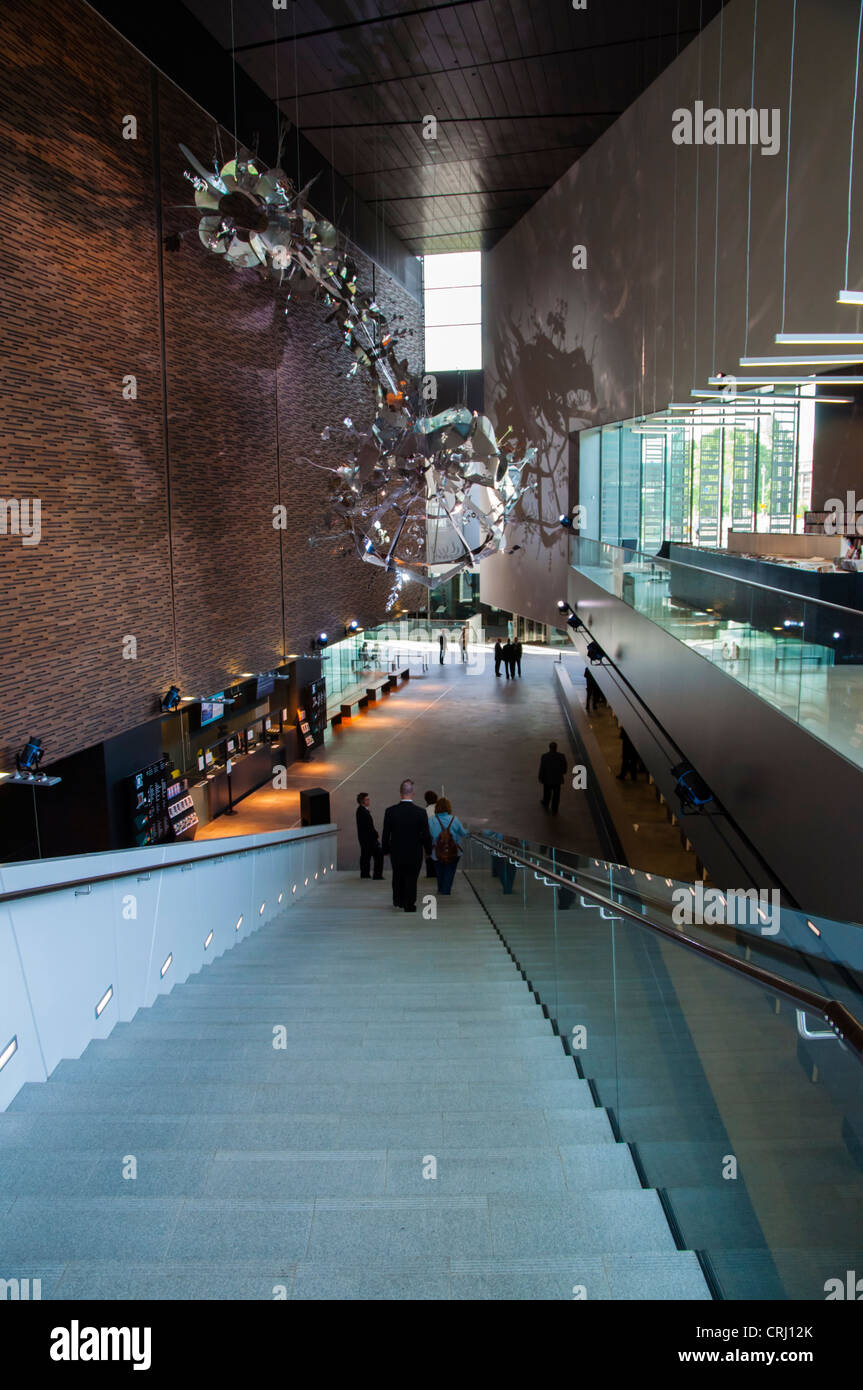 Helsingin musiikkitalo the Helsinki Music Centre (2011) in Töölönlahti ...
