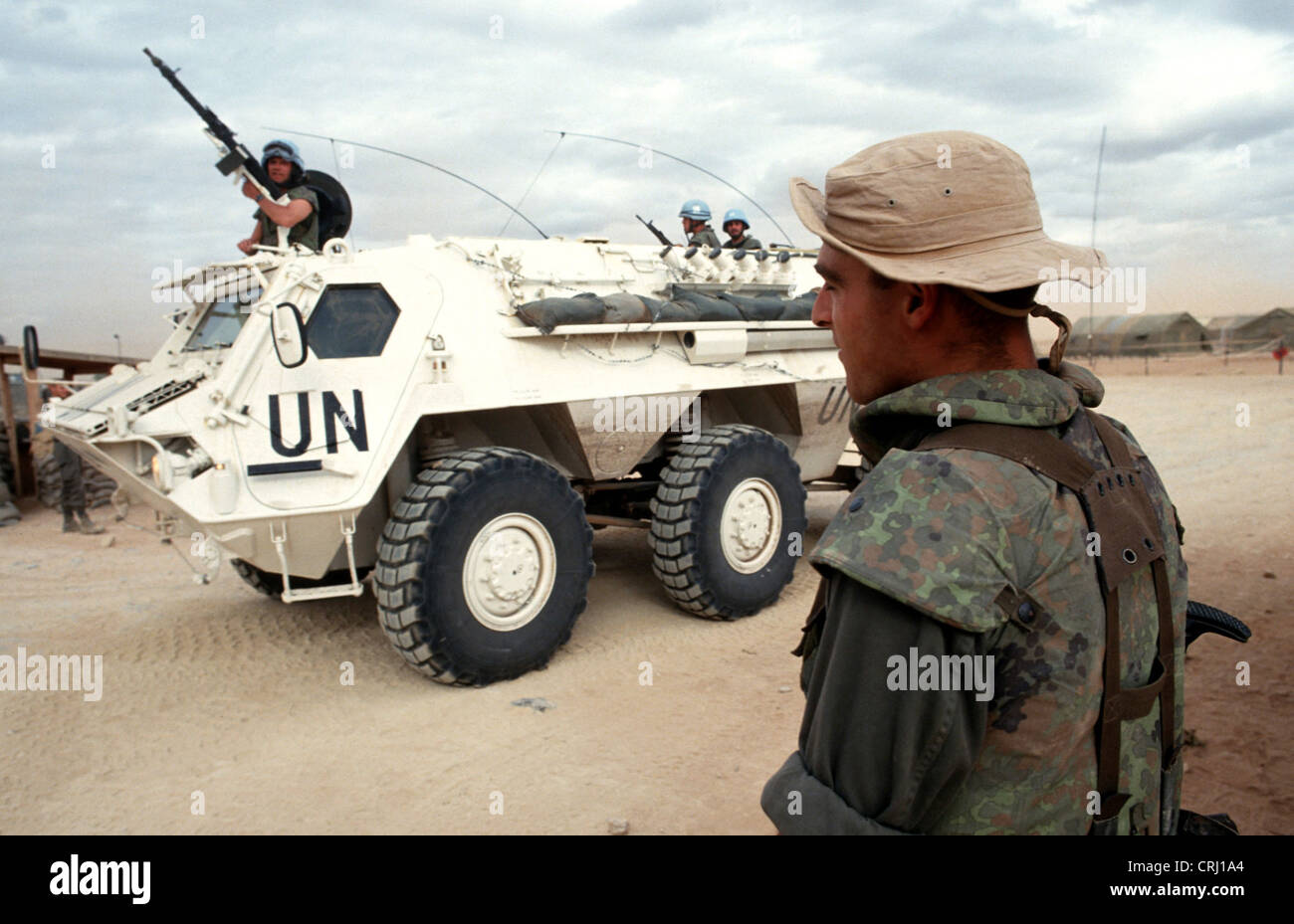 Bundeswehr UNOSOM 2 - mission in Somalia Stock Photo - Alamy