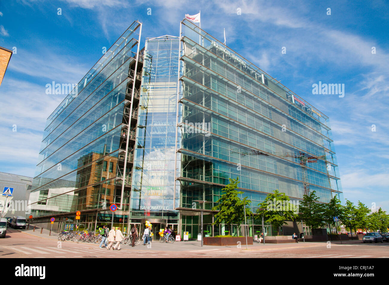 Helsinki sanomat building hi-res stock photography and images - Alamy