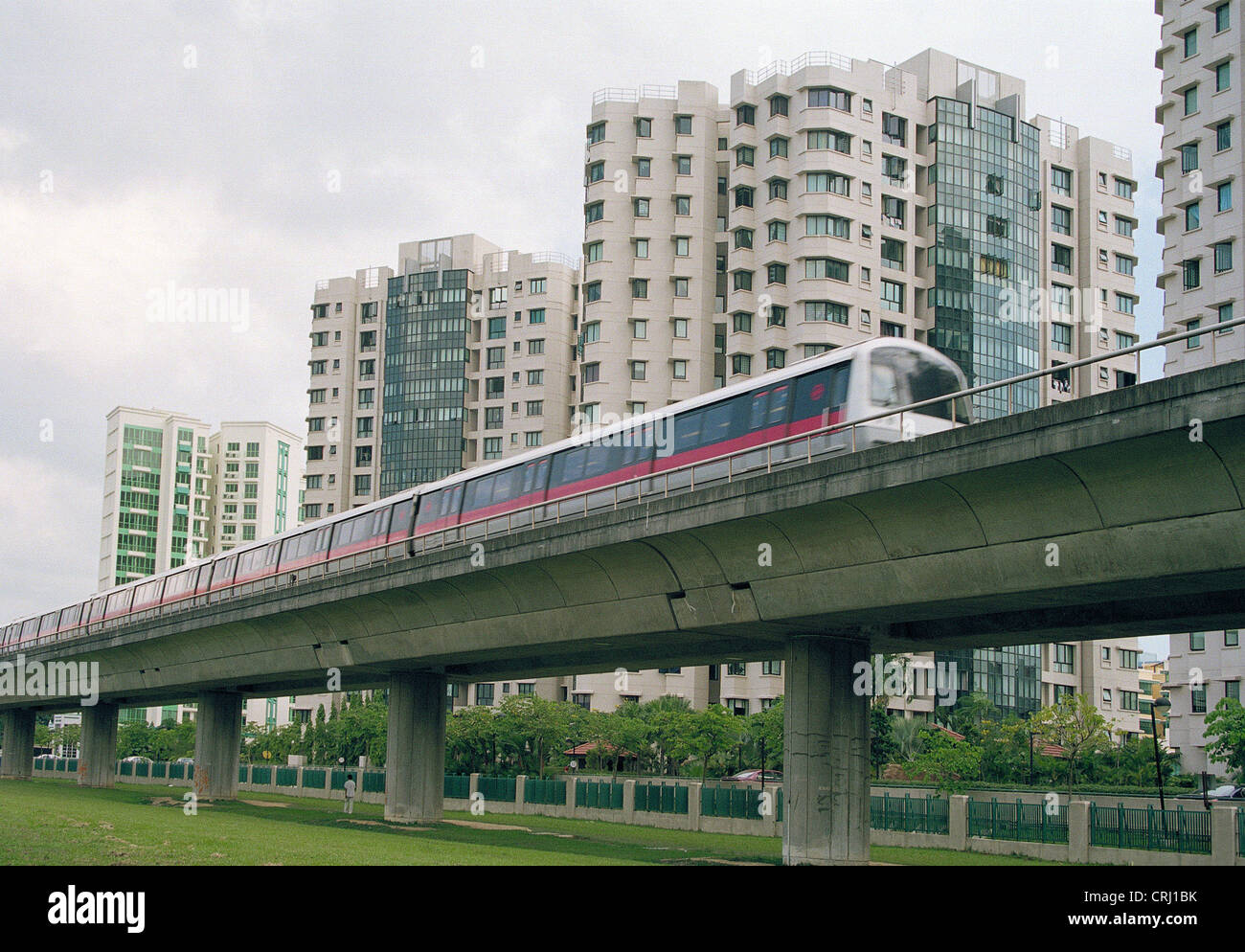 Subway train MRT Stock Photo - Alamy