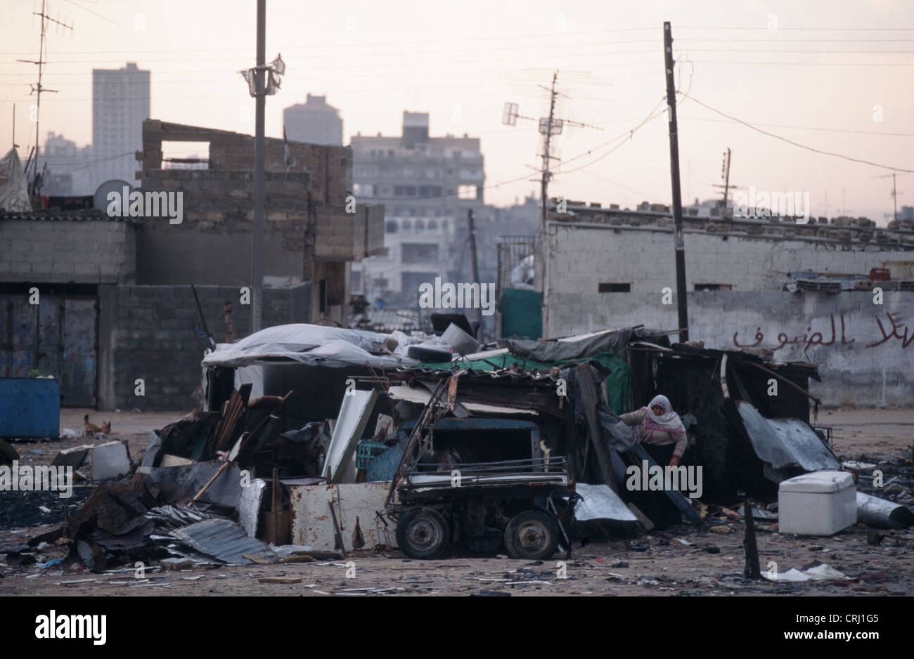 Slums of Gaza Stock Photo - Alamy