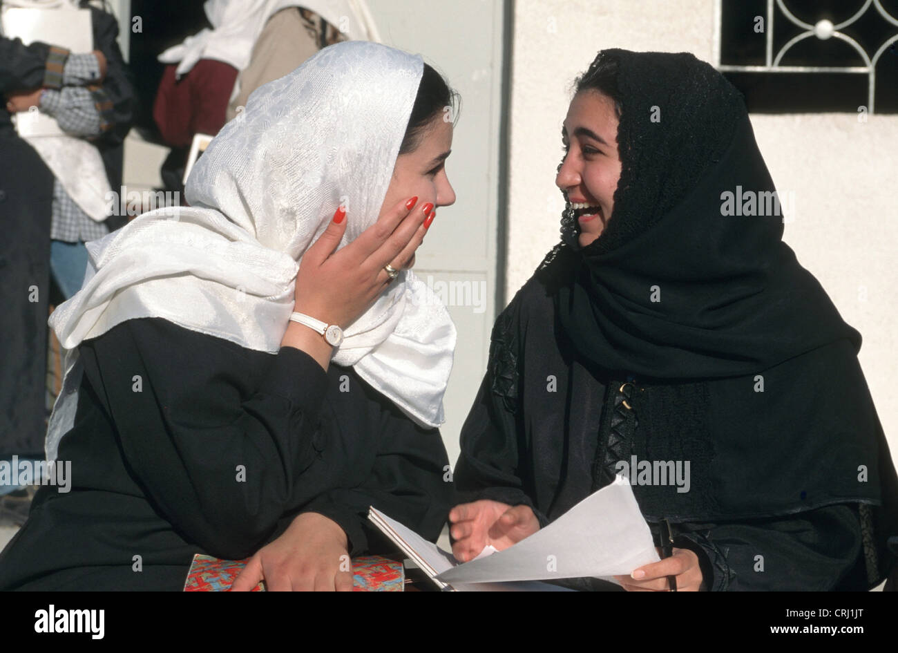 Muslim students at university Stock Photo - Alamy
