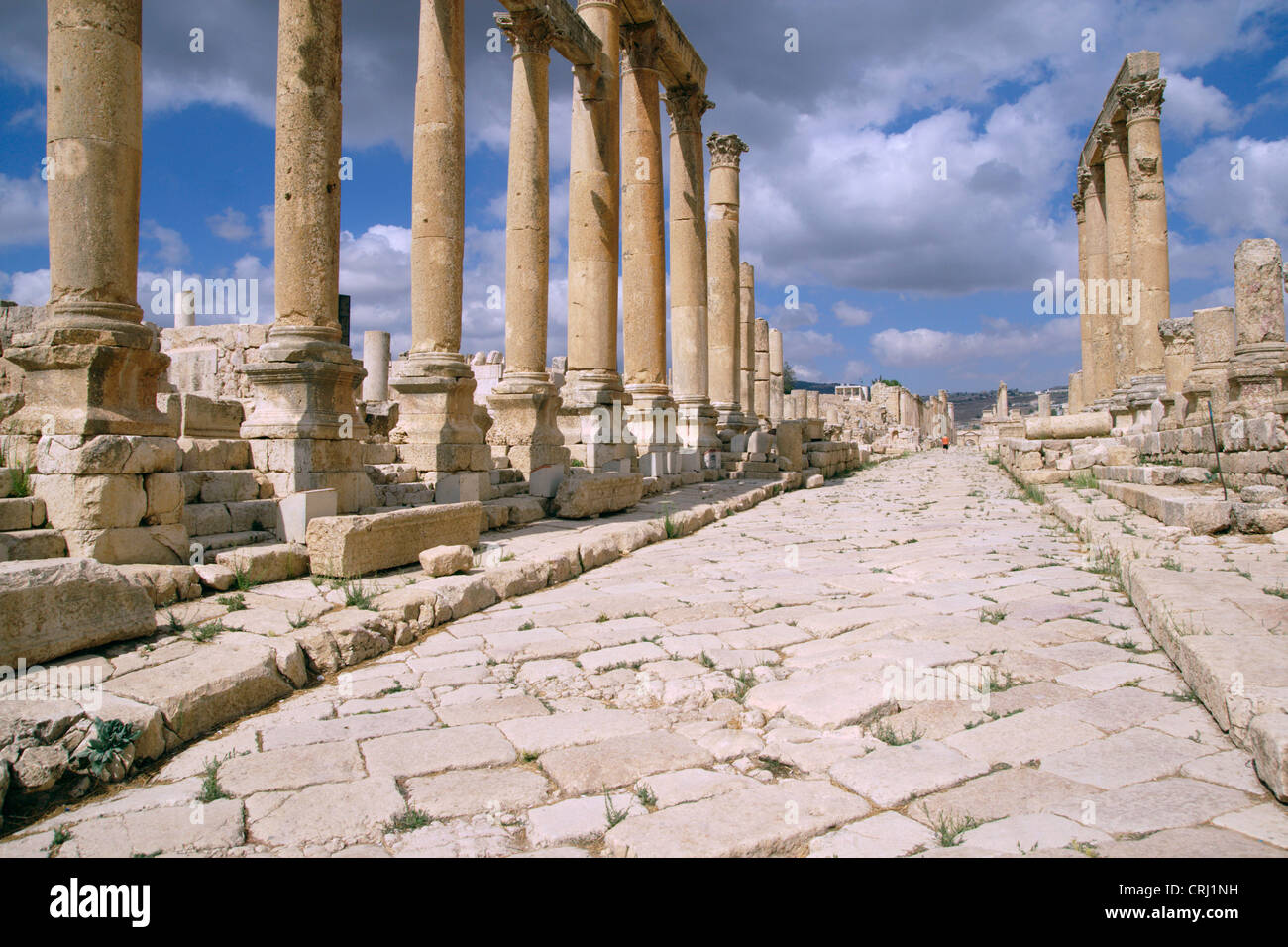Ancient roman cardo street hi-res stock photography and images - Alamy