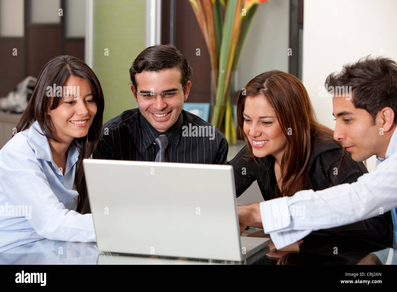 Group portraits female colleagues office hi-res stock photography and ...