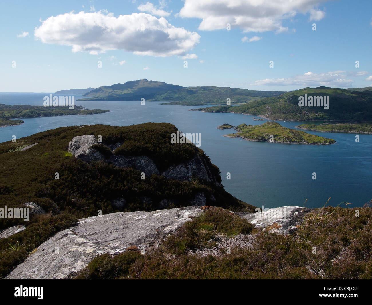 Cruachan Charna, Carna, Loch Sunart, Scotland Stock Photo - Alamy