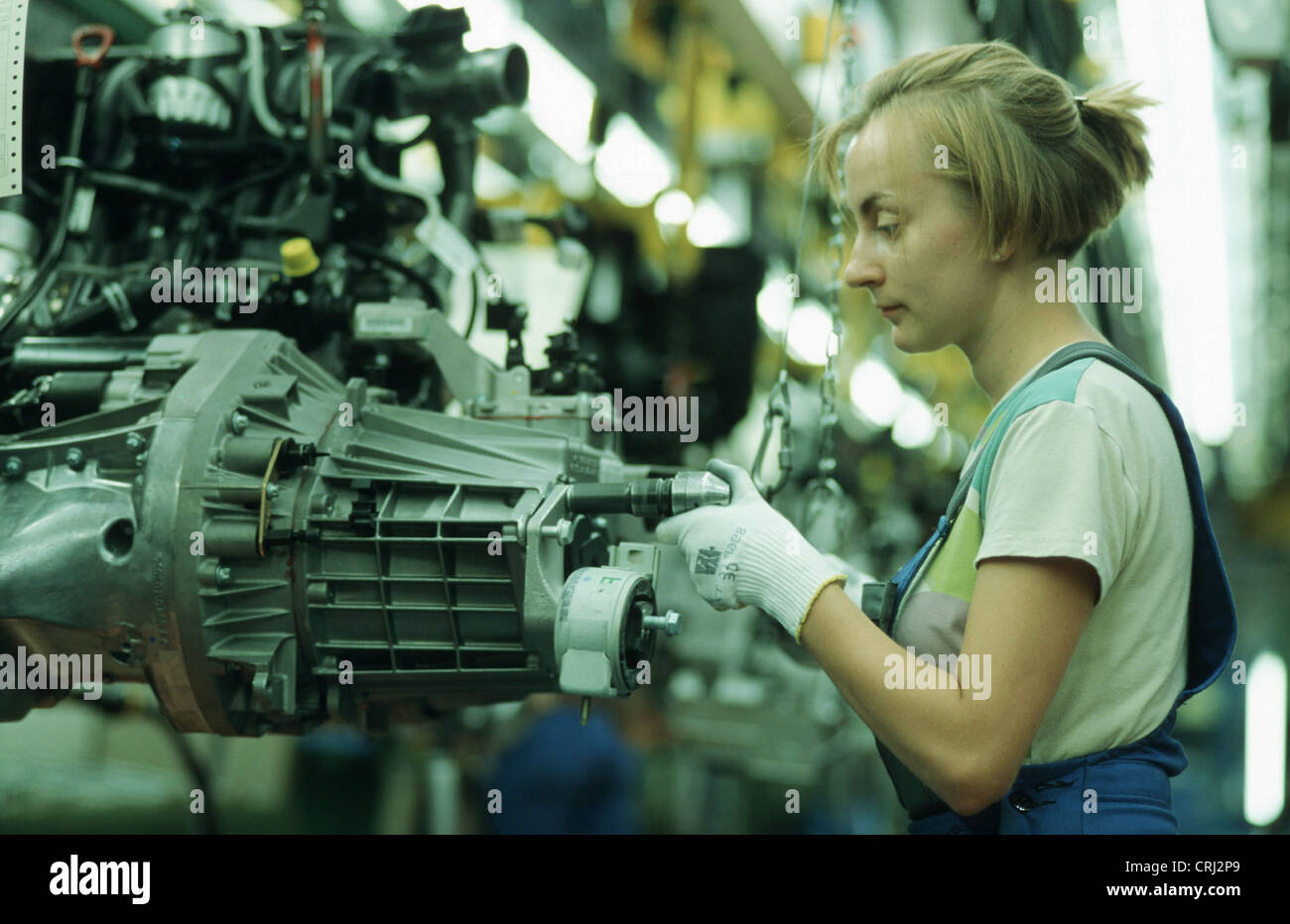 Mounting of the gear Stock Photo - Alamy