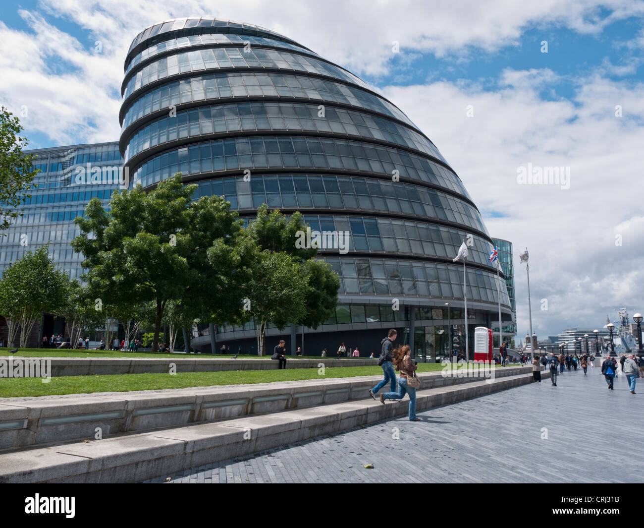 City Hall, home of the Mayor of London Stock Photo - Alamy