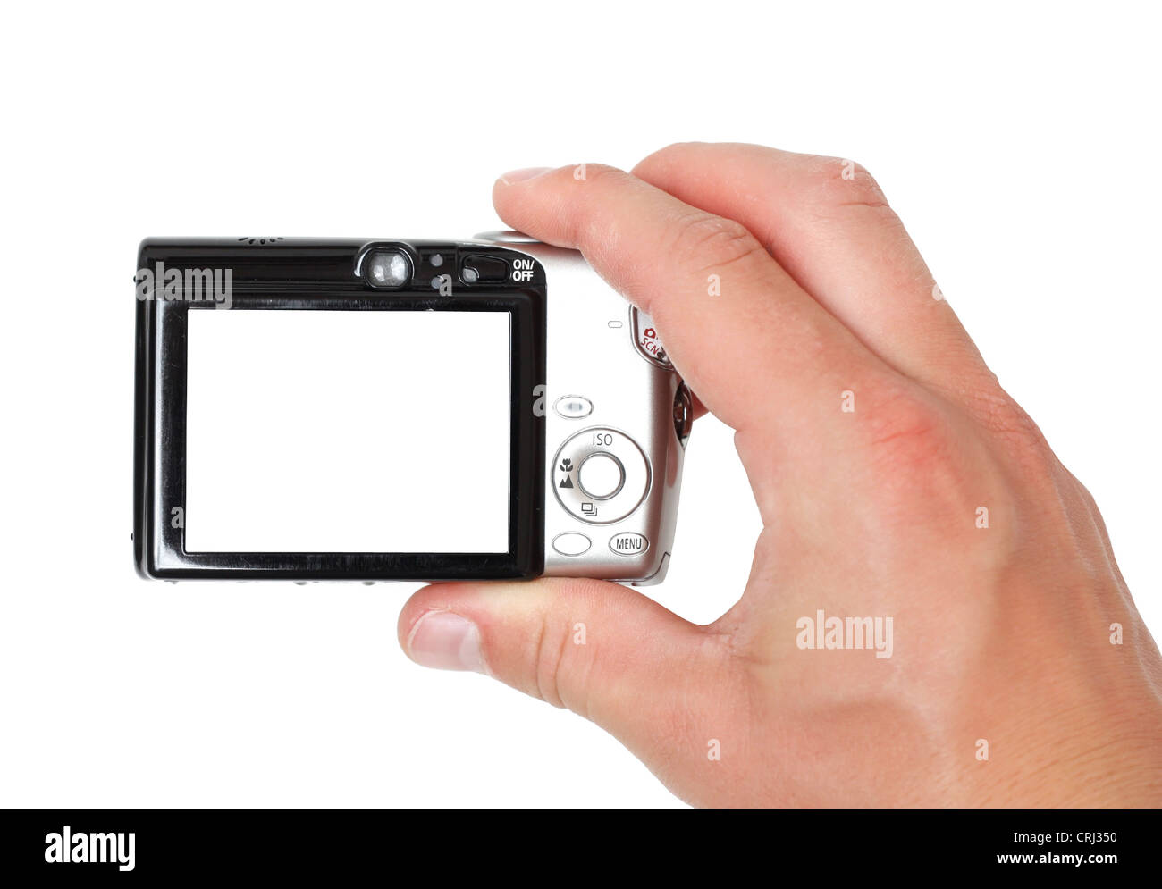 A hand taking digital pictures Stock Photo - Alamy