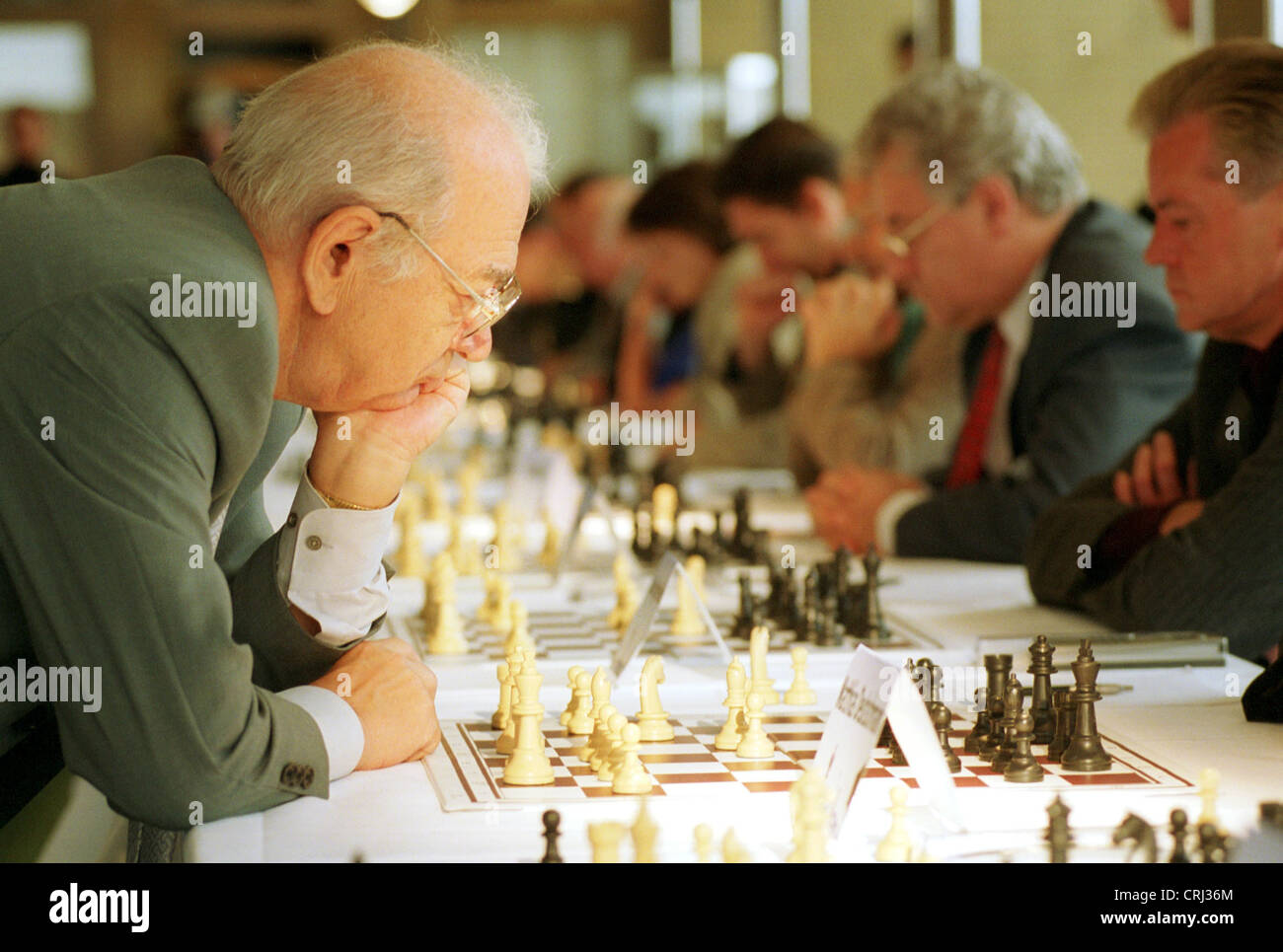 Berlin, chess grandmaster Viktor Korchnoi Stock Photo - Alamy