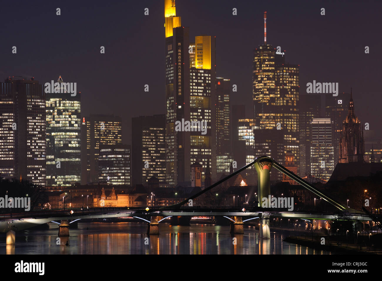 Bridge skyscrapers germany hi-res stock photography and images - Alamy