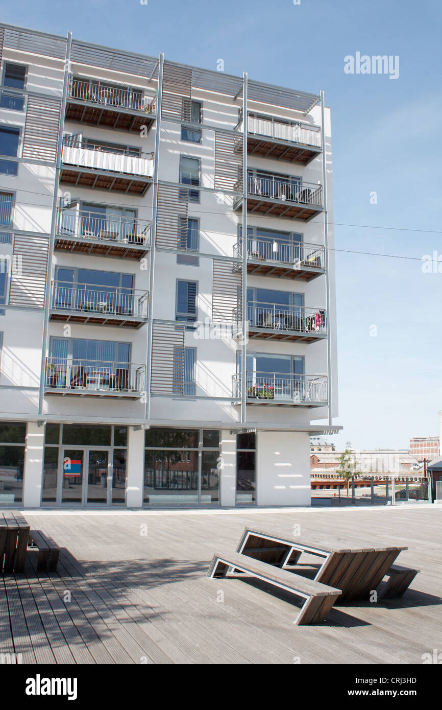A beautiful new building seen from the outside Stock Photo - Alamy