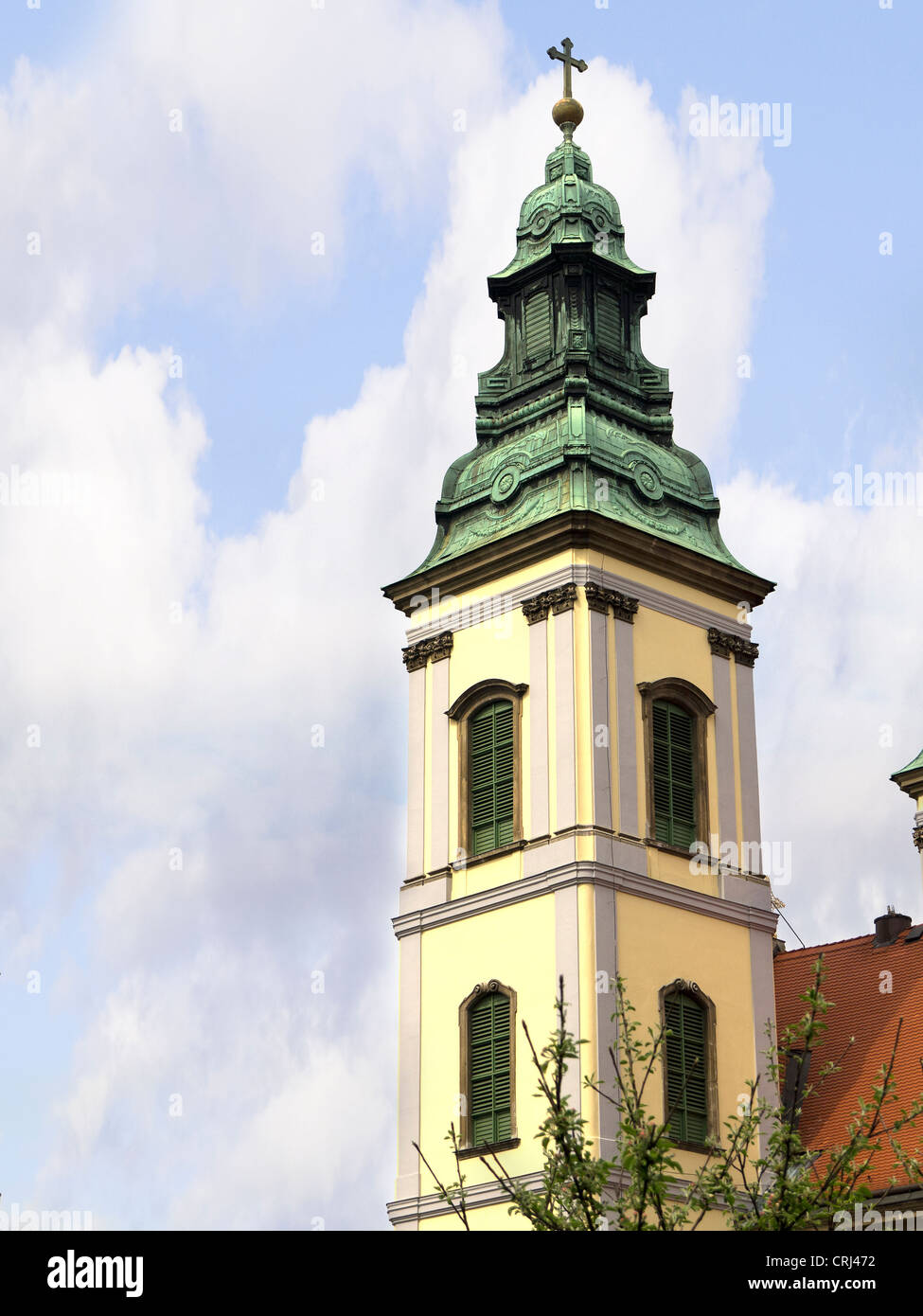 Belvarosi Templon is the oldest Church in Budapest Hungary Stock Photo ...