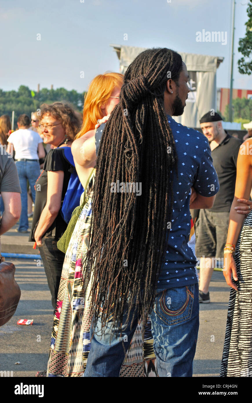 Rastafarian Løve Med Dreads