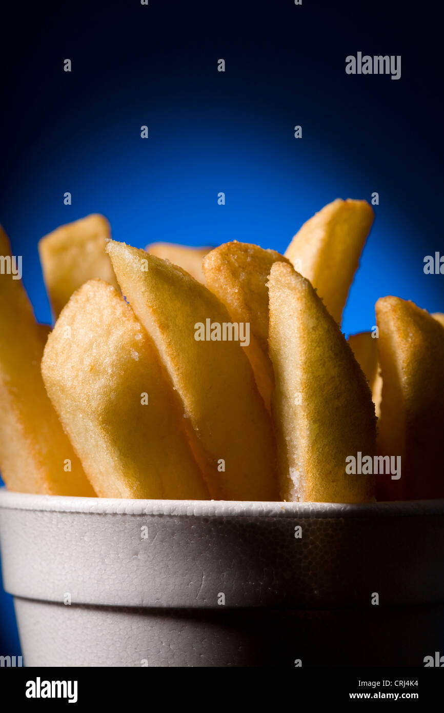A cupful of chips Stock Photo - Alamy