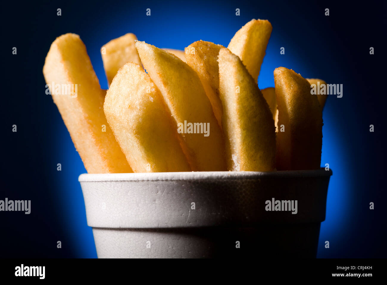 A cupful of chips Stock Photo - Alamy