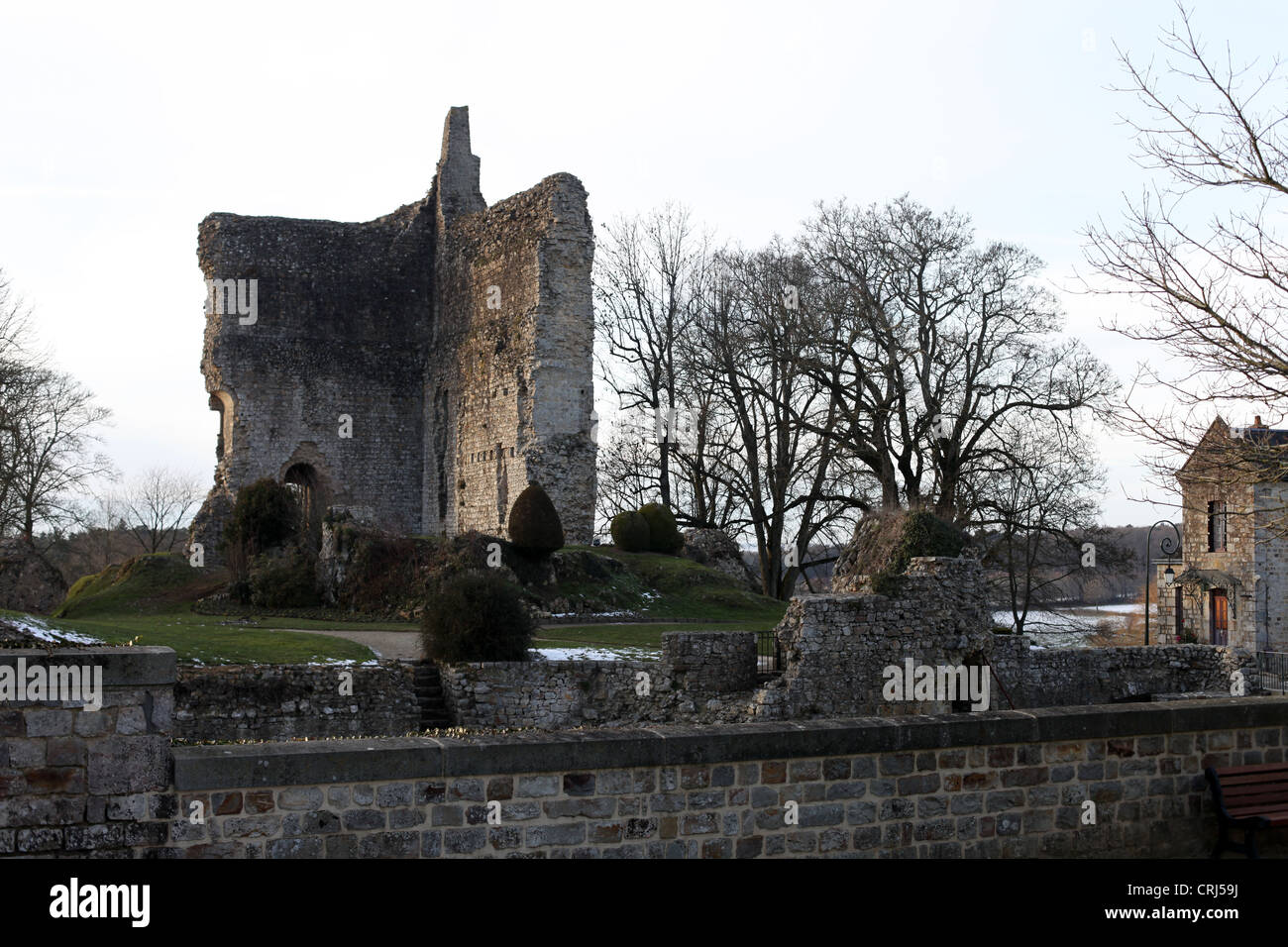 It's a photo of the neighborhood of the medieval castle or fortress of ...
