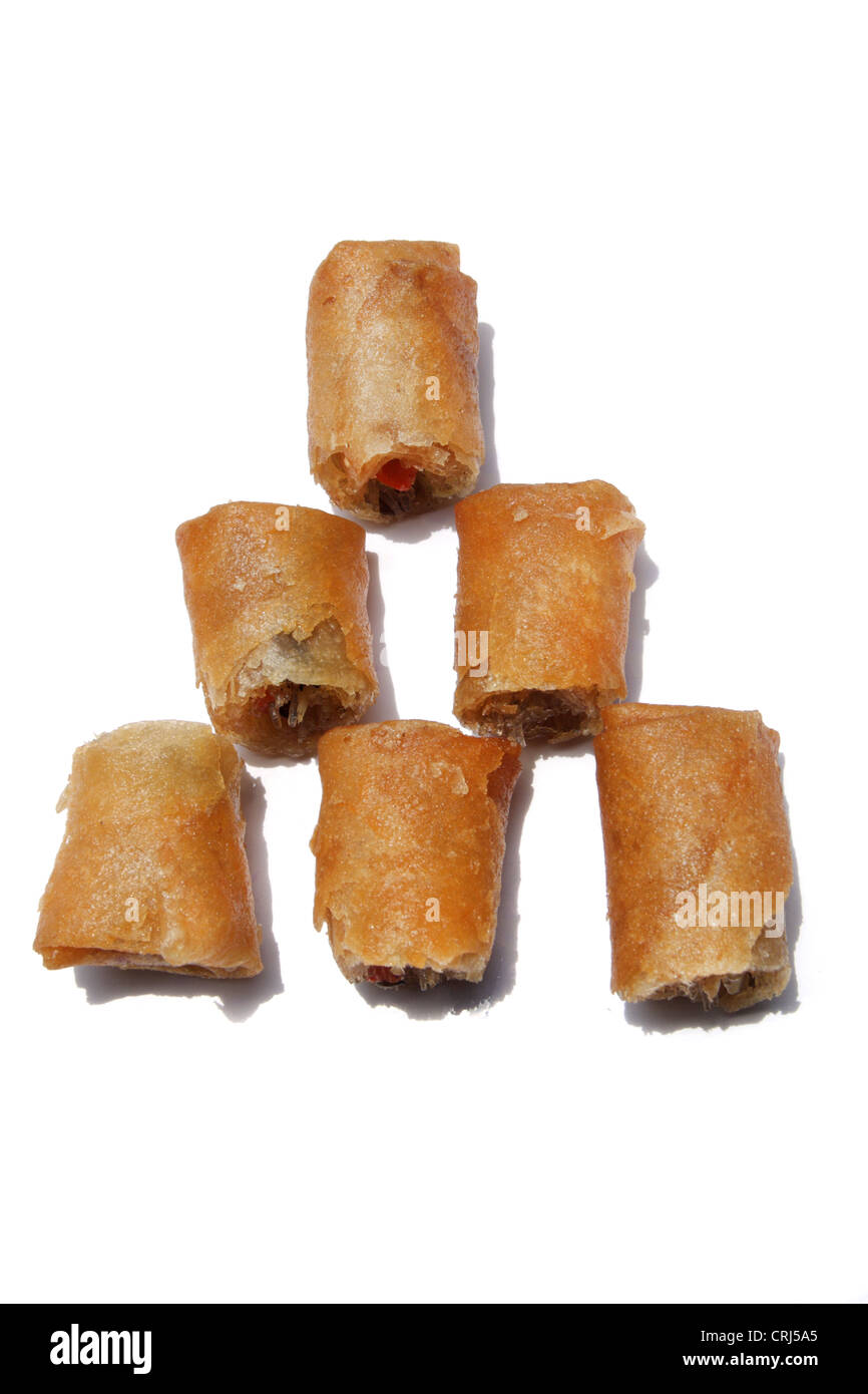 Chinese spring rolls hi-res stock photography and images - Alamy