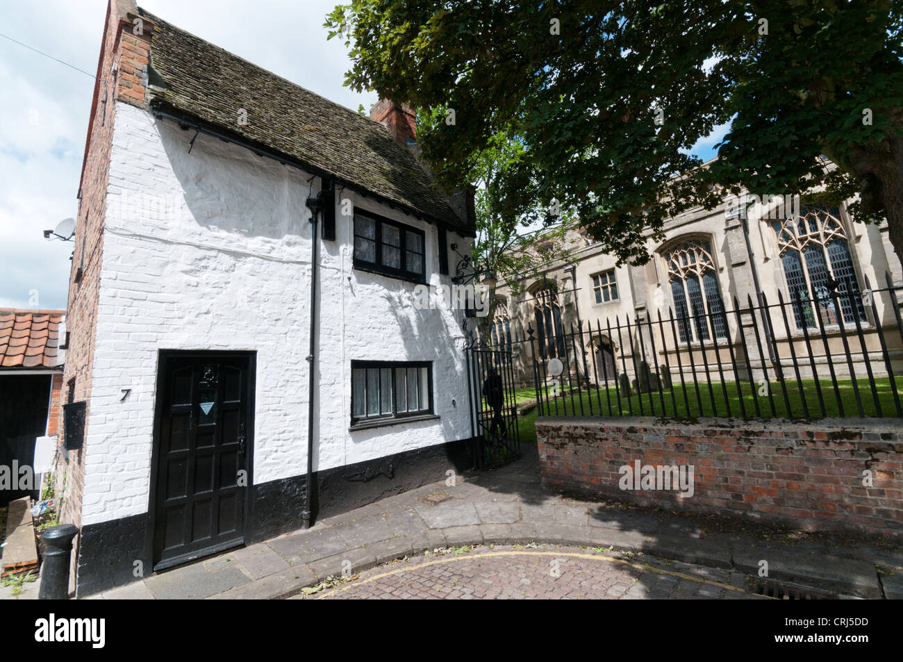 House, known as the Exorcist's house, next to corner St Nicholas ...