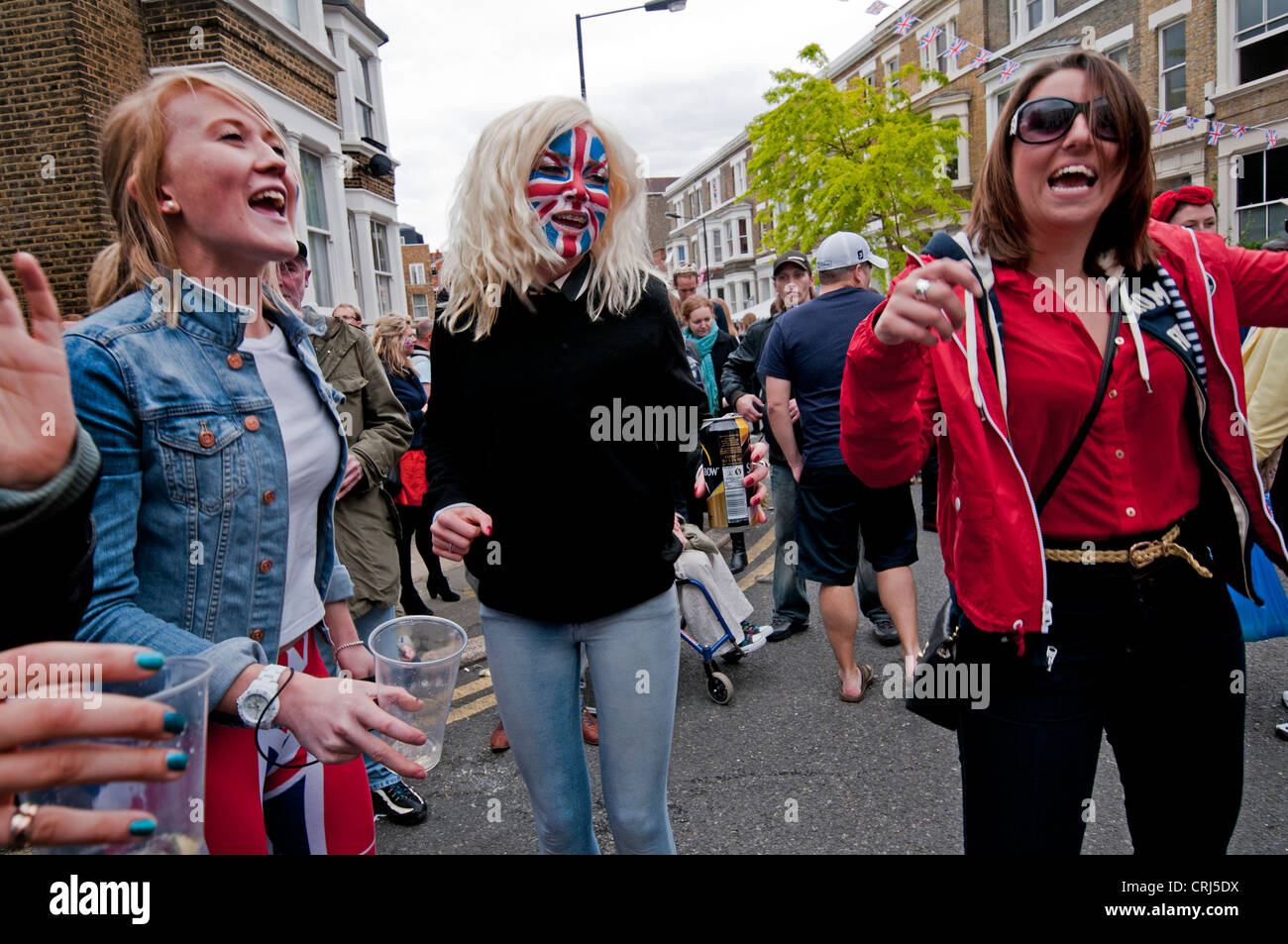 Queens Diamond Jubilee celebrations in London June 2012 Stock Photo - Alamy