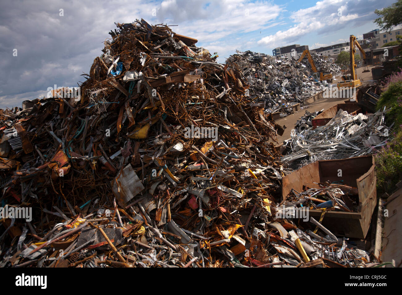 Pile scotland rust economy scrap hi-res stock photography and images ...