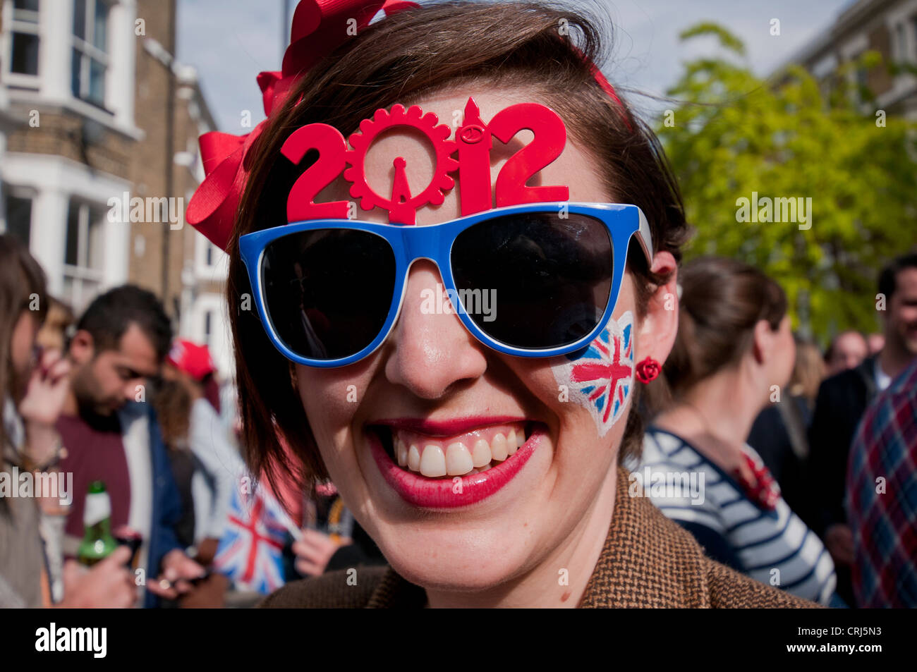 Queens Diamond Jubilee celebrations in London June 2012 Stock Photo - Alamy